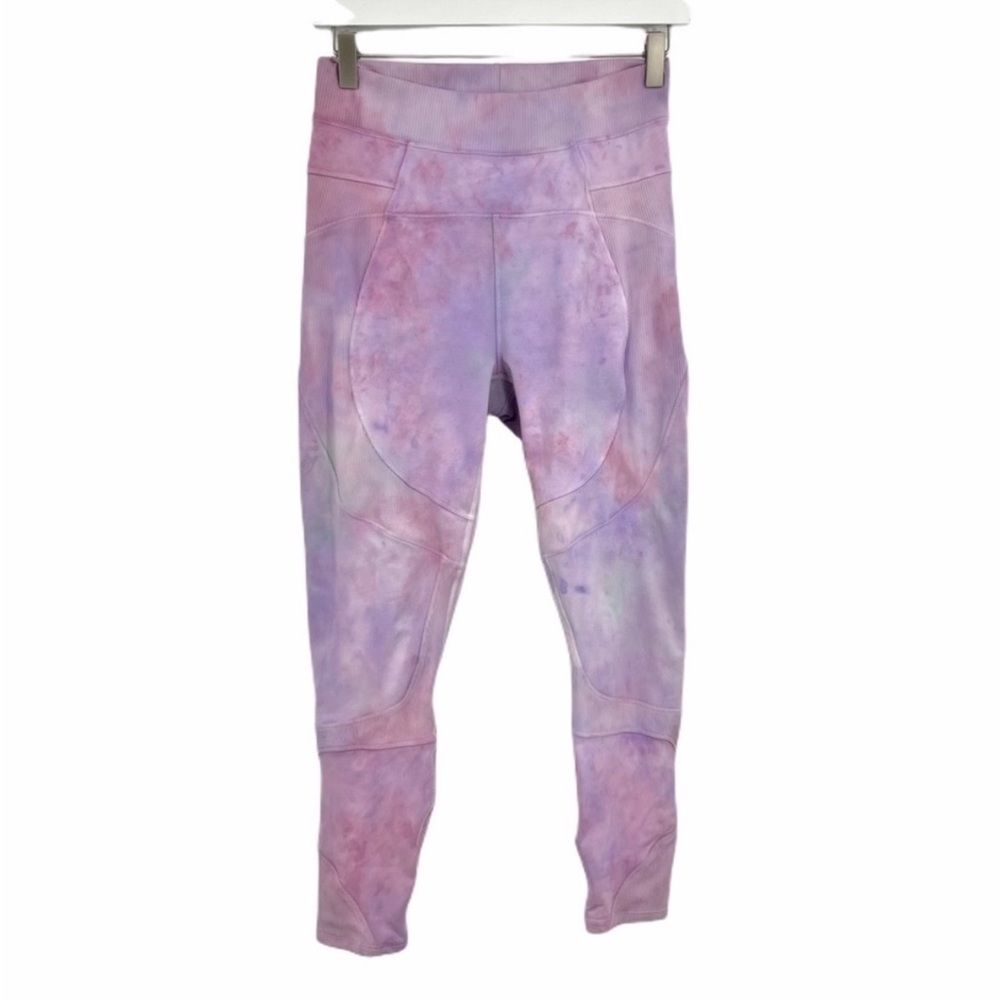 Lululemon Limited Edition Custom Tie Dye Ribbed Cuff … - Gem